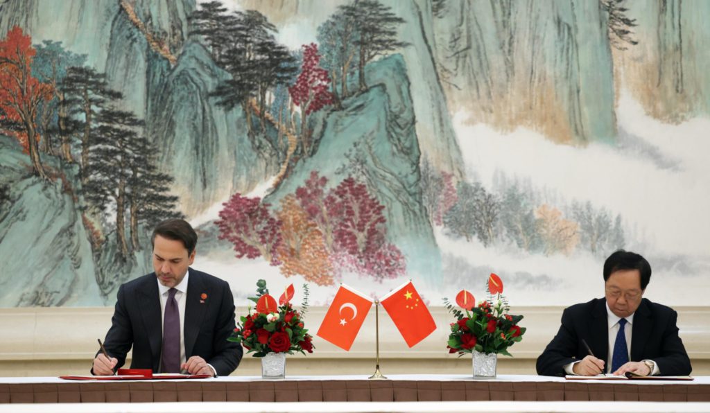 La Turquie et la Chine signent un protocole d'accord pour collaborer ...