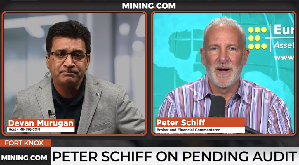 FORT KNOX: Peter Schiff pèse sur le mystère de l'or américain - Le Blog ...
